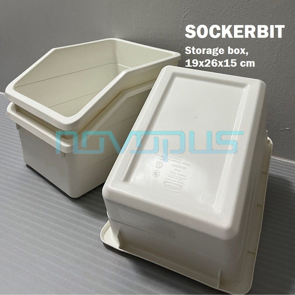 NOVO Small Durable Organizer Storage Box 19x26x15 cm ideal for Hobbies ...