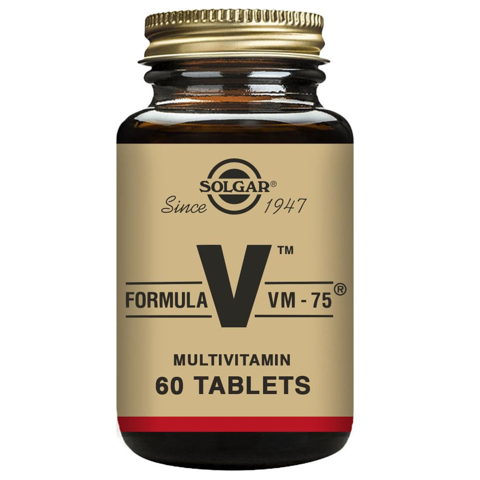 Solgar Formula VM-75, 60 Tablets - Multivitamin with Chelated Minerals ...
