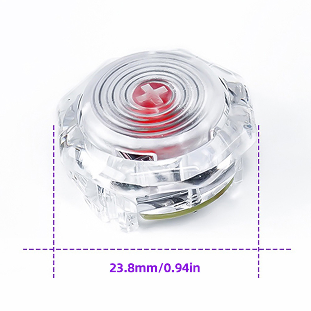 Mechanical Keycap Ultra-slim Crystal Buckle Buttons for HITBOX Arcade ...
