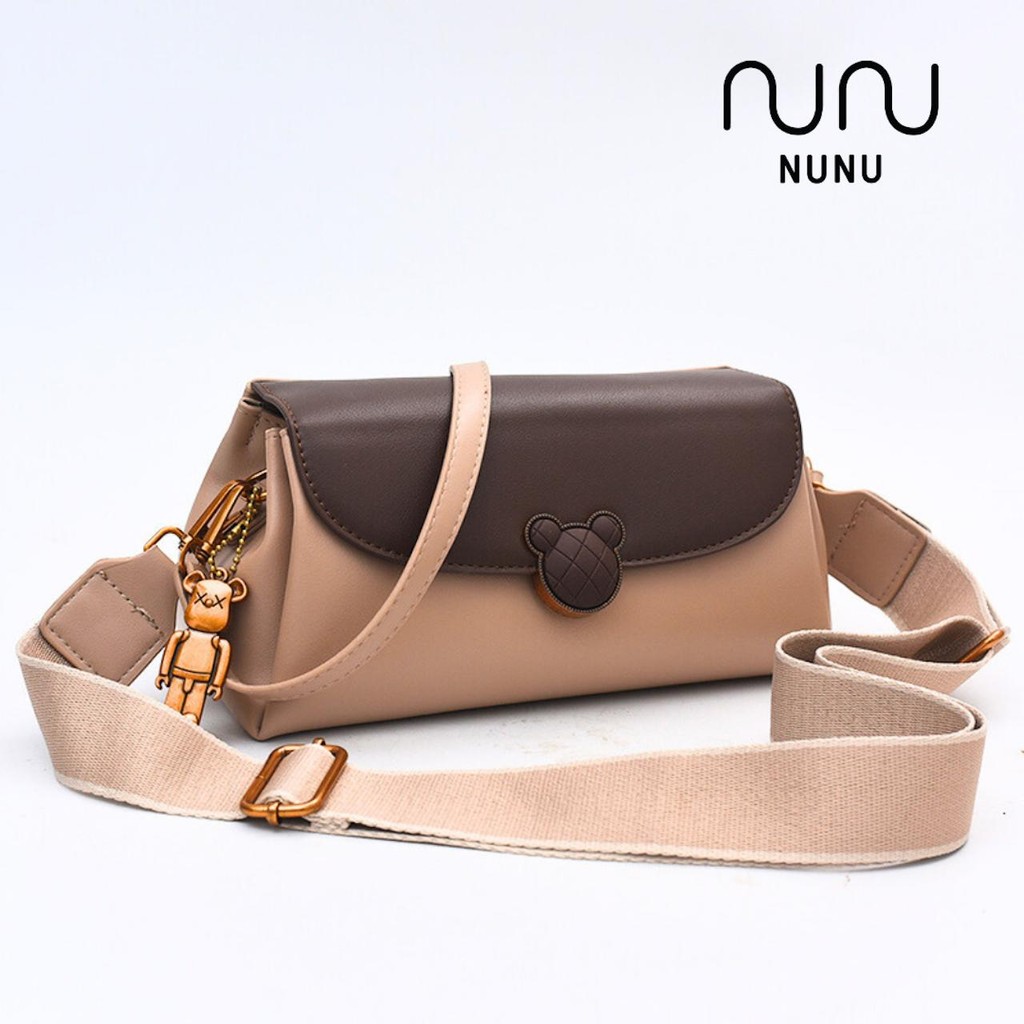 NUNU Miki Bag -Women Fashion Crossbody & Shoulder Bag PU Leather Free ...
