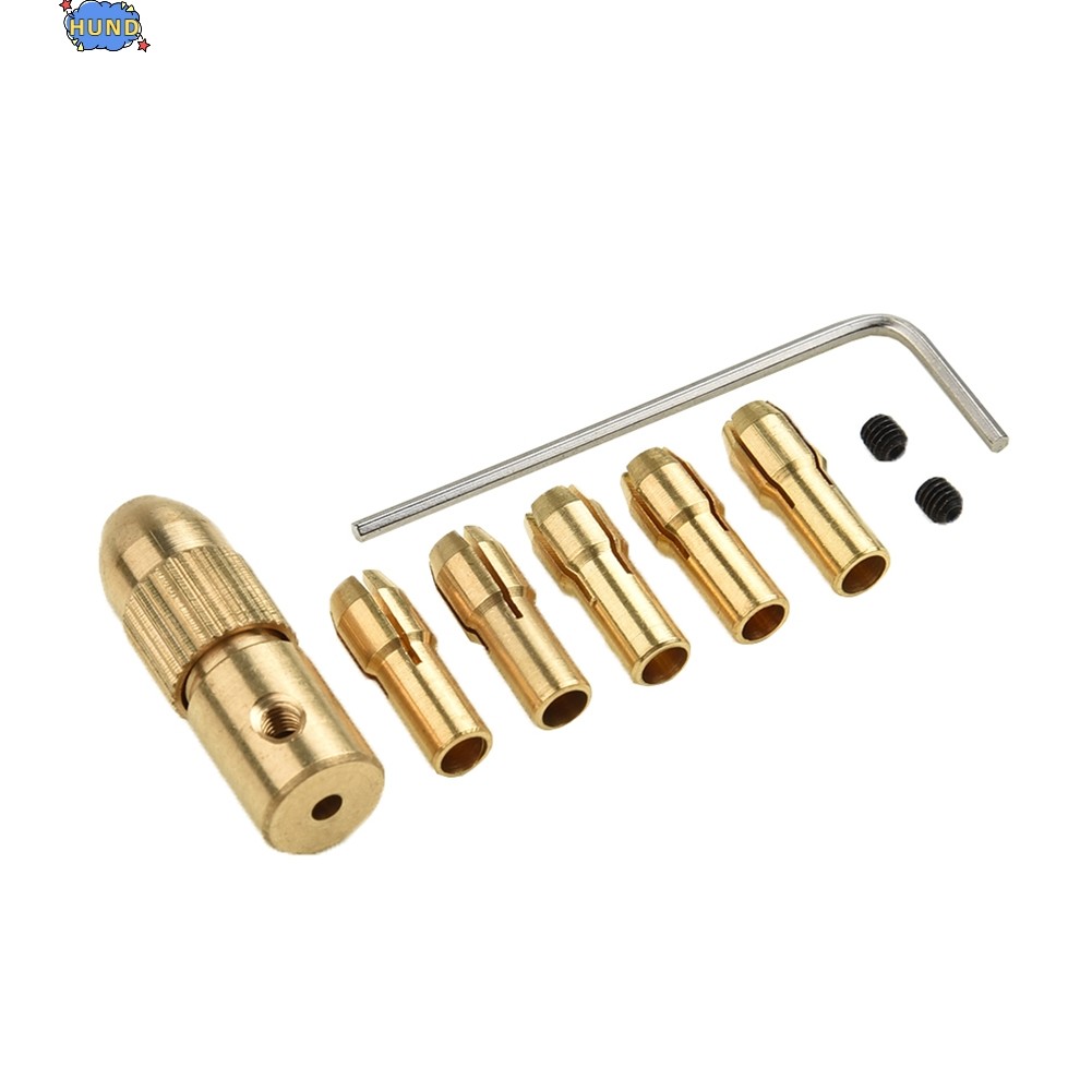 HUND| 7Pcs 2mm Electric Motor Shaft Mini Chuck Fixture Clamp 0.5-3.0mm ...