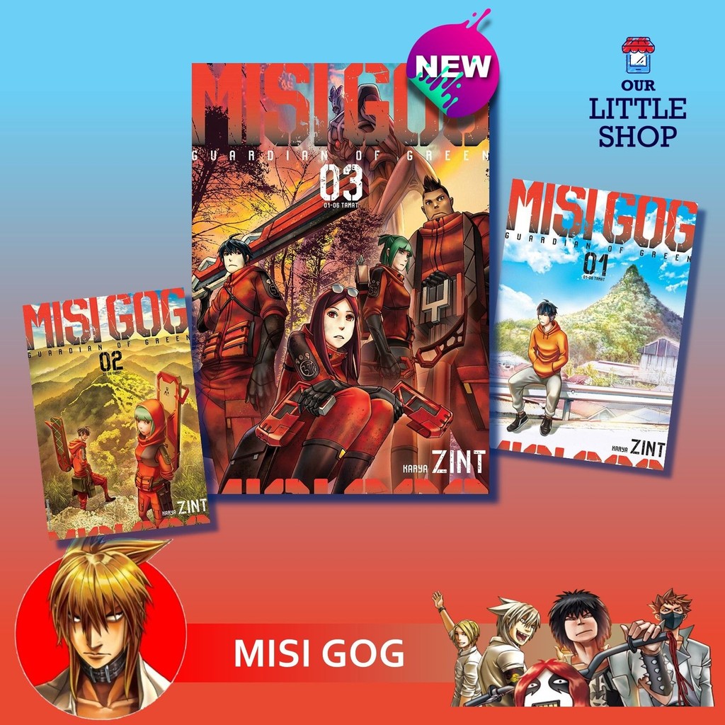 MISI GOG 01 - 06 TAMAT [GEMPAK STARZ SIRI AKSI KARYA ZINT] | Shopee ...