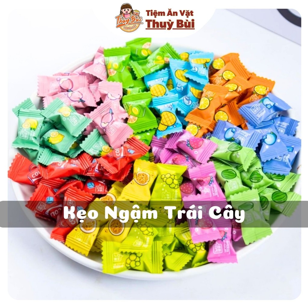 500g Delicious Sugar-Free Vitamin C Fruit Candy, 12 Flavor Mixed Candy ...