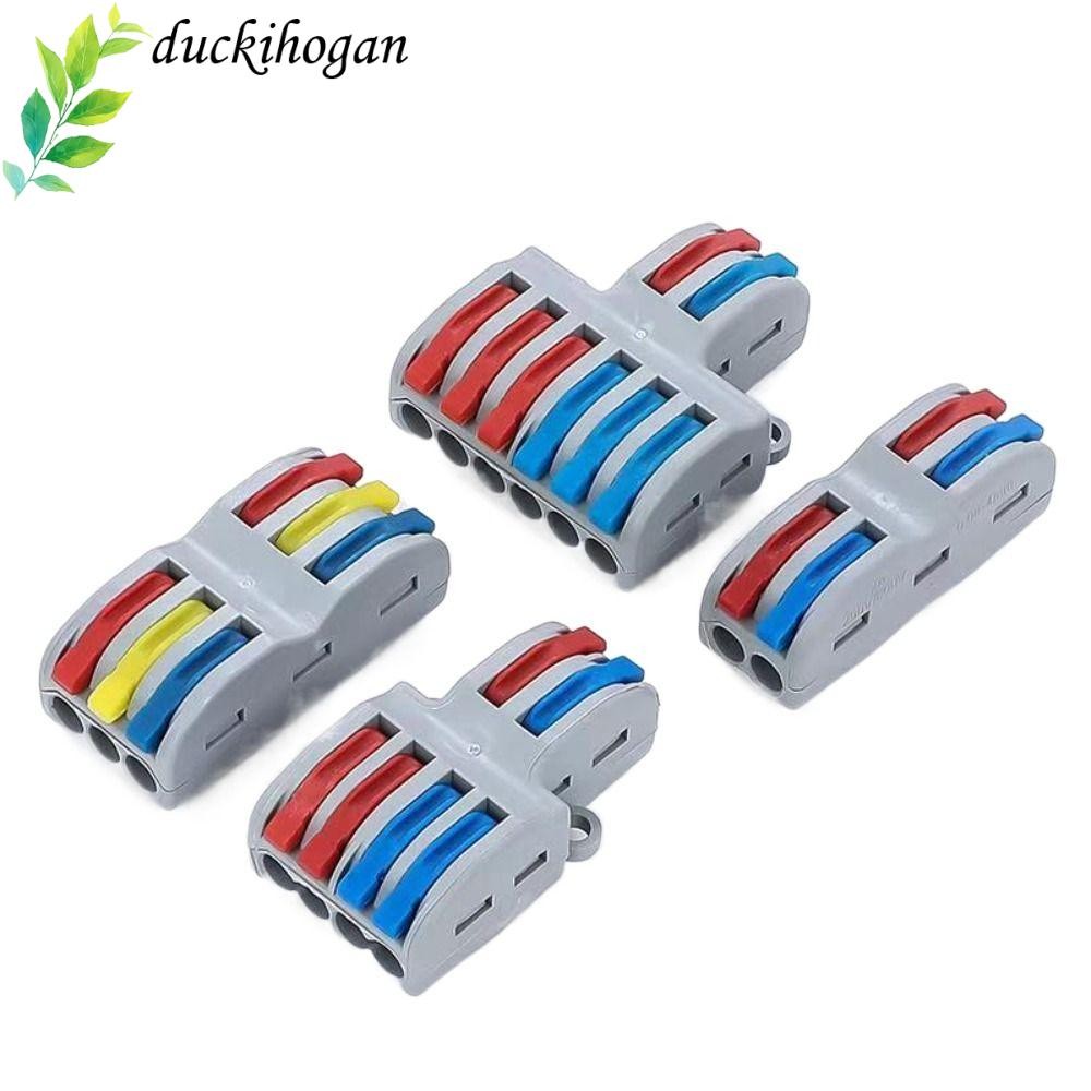 DUCKIHOGAN Wire Connector, Mini Universal Compact Quick Terminal Block ...
