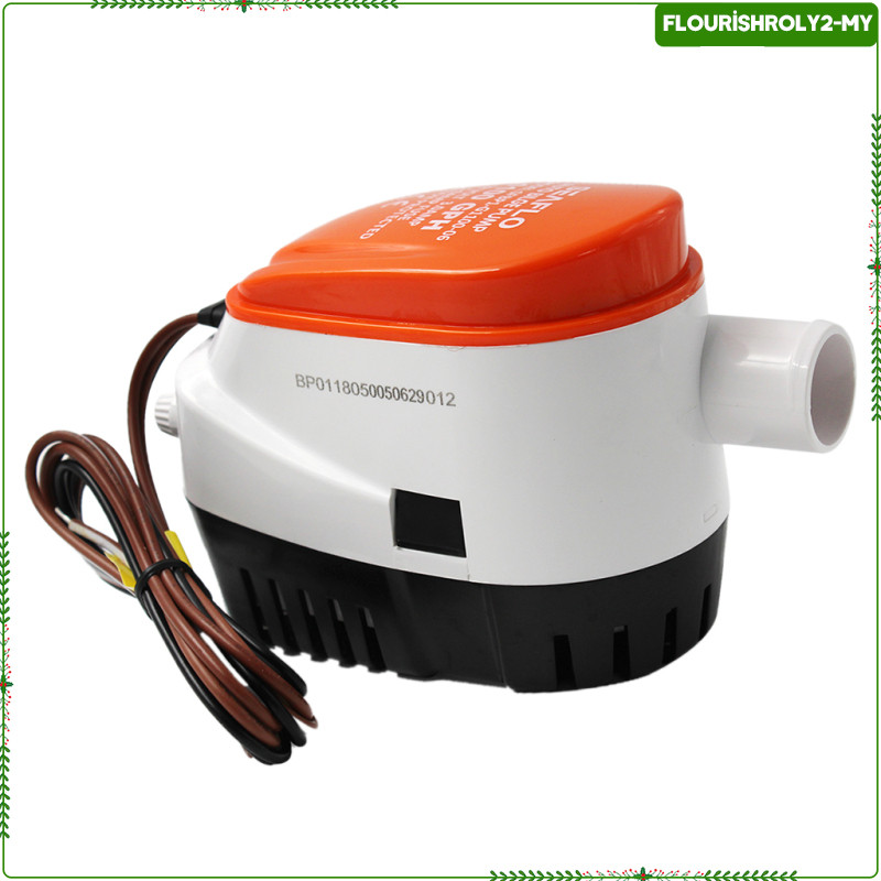 [Flourish] 12V 1100GPH Marine Automatic Submersible Bilge Water Pump ...