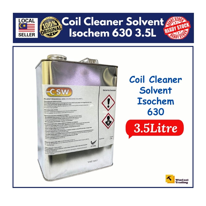 Coil Cleaner Solvent ISOCHEM 630 3.5L | Shopee Malaysia