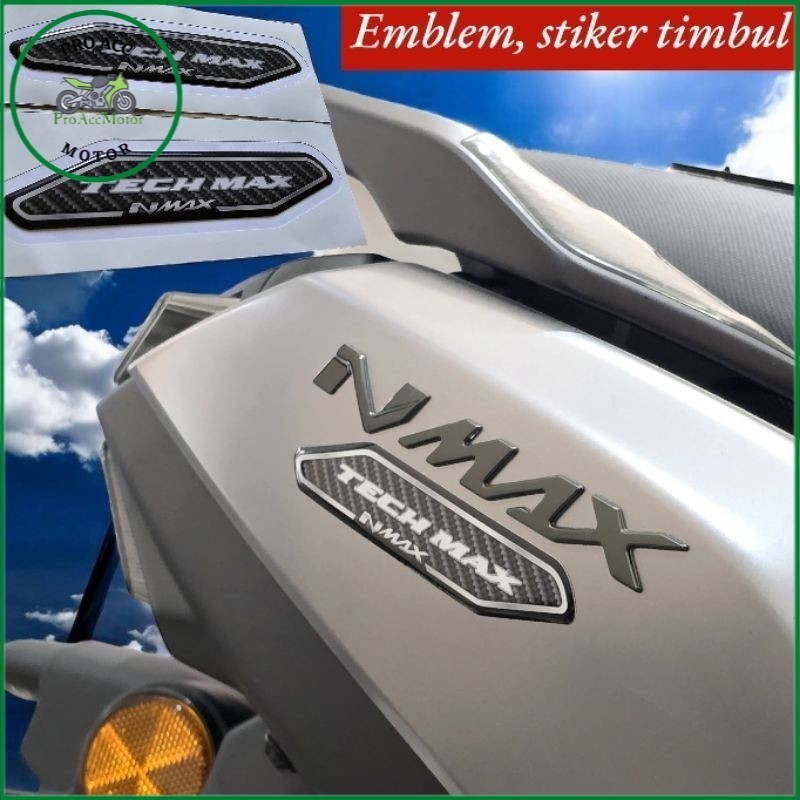 Techmax Nmax Turbo Techmax Neo Logo Emblem Sticker | Shopee Malaysia