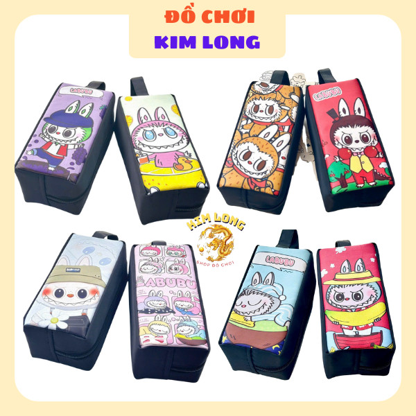 Pen case / Pen holder / writing box / pen box printed with large LABUBU ...