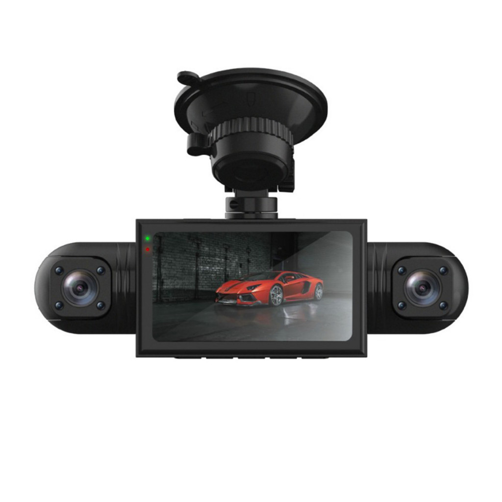 Full Hd 1080p Dash Cam Time-lapse Recording Dash Cam 360-degree Night ...