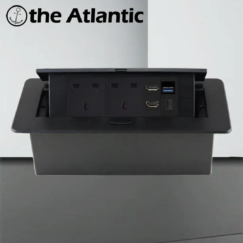 Universal UK Pop-Up Sockets With USB Type C RJ45 CAT6 HDMI Network ...