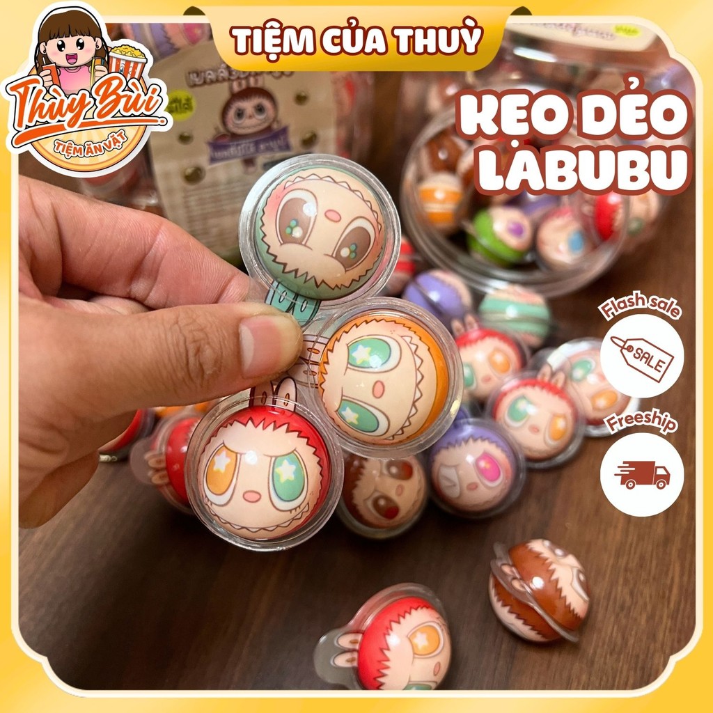 Labubu Gummy Candy with Filling (HN), Gummy Candy with Fruit Syrup ...