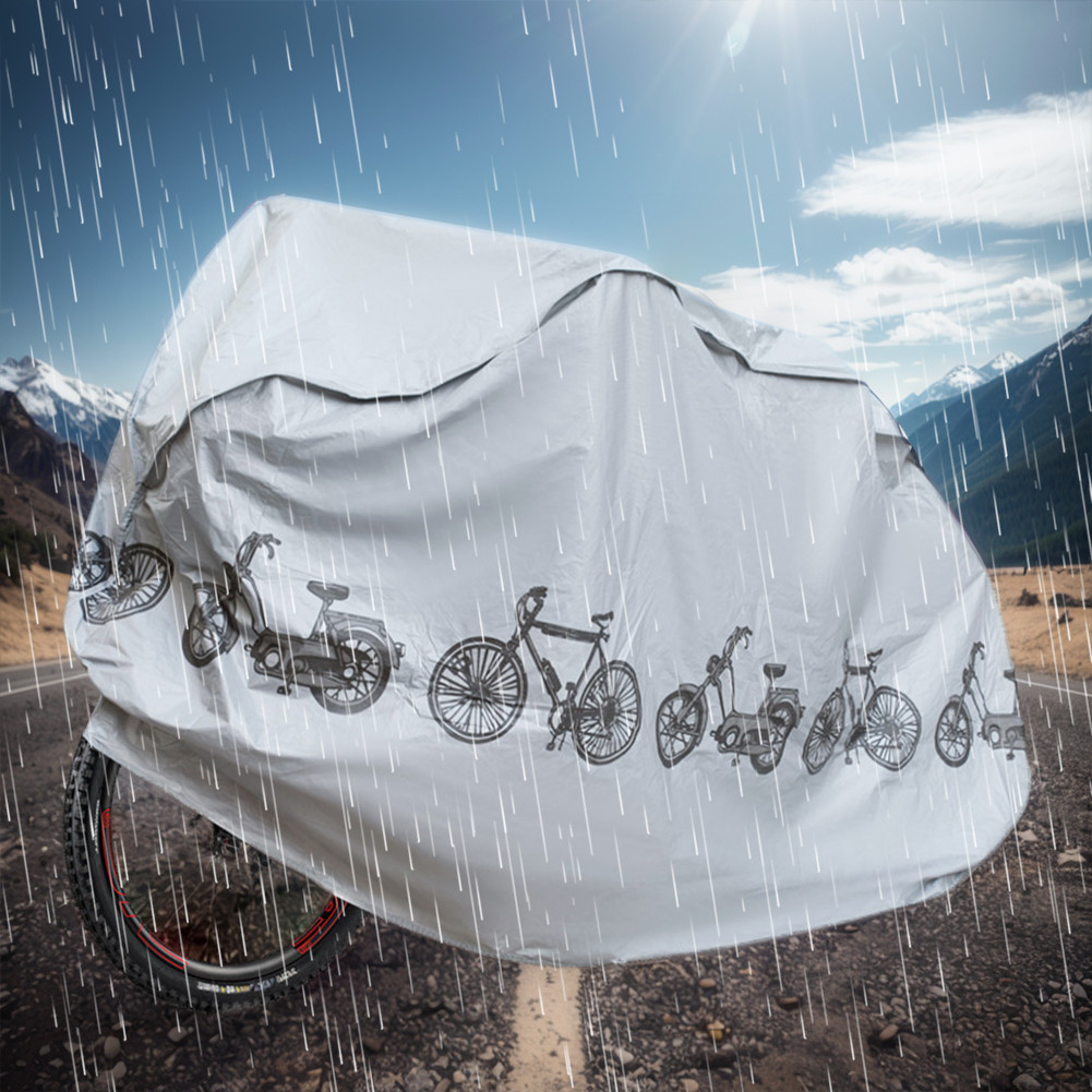 Bike Waterproof Cover PEVA Bike Sunscreen Cover Bike Dust Cover for ...