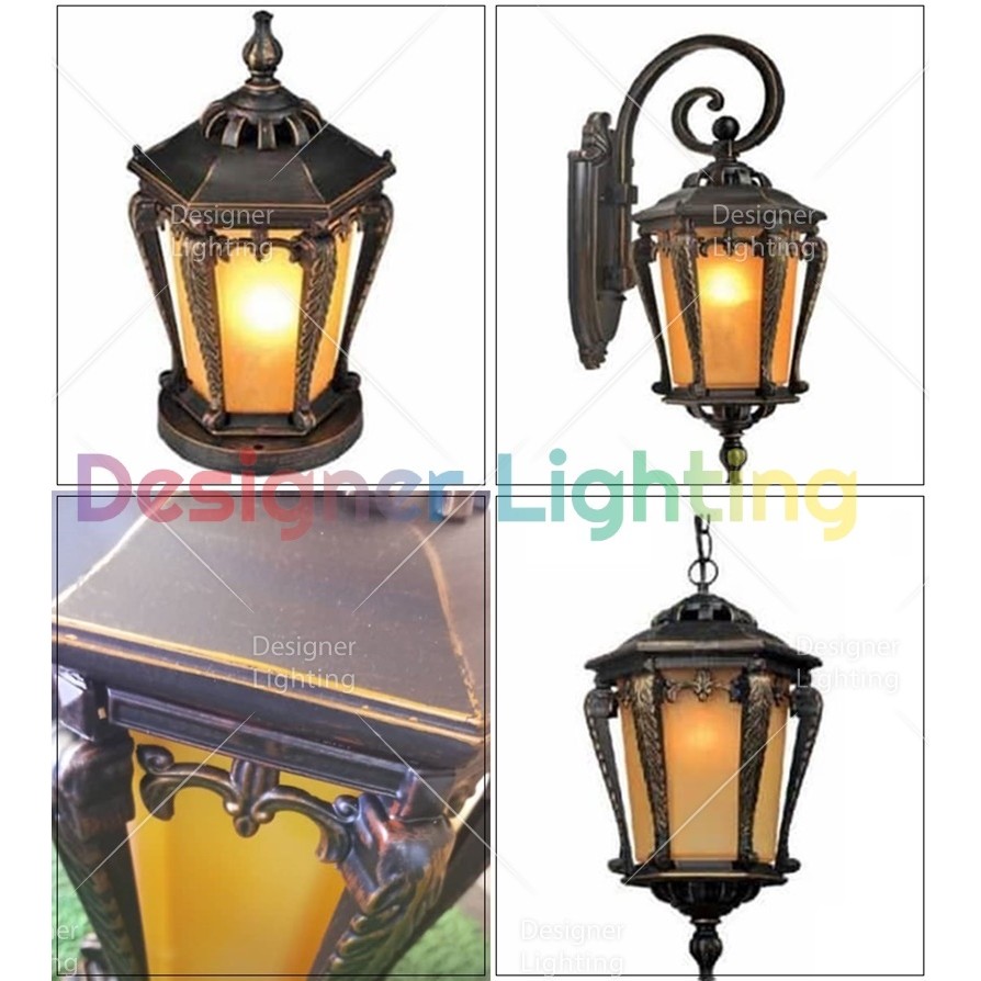 [Outdoor Lamp] Pillar Light Gate Lamp Wall Light Hanging Light Weather ...