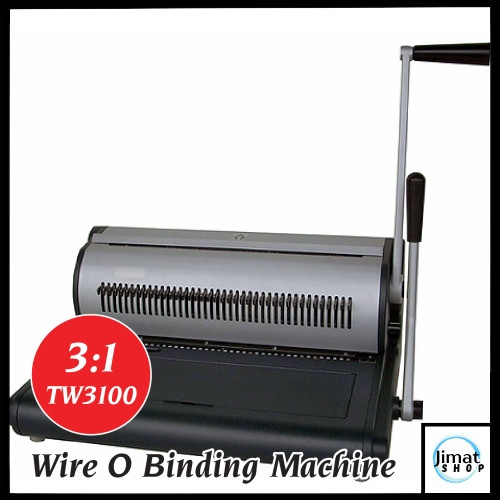 3:1 HIC Wire O Binding Machine TW3100 | HIC Heavy Duty Wire Bind ...