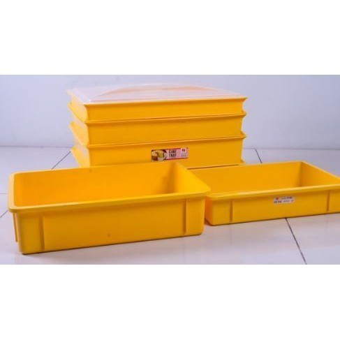 Plastic Cake Tray / Bread Tray / Bakery Tray / Food Tray / Yellow Tray ...