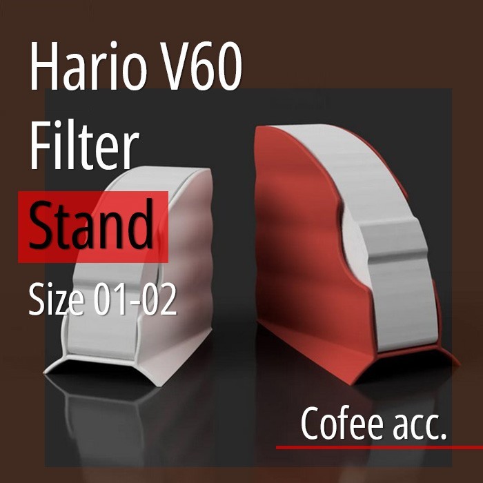 Hario V60 Coffee Filter Holder Stand Custom Color Barista Coffee Paper ...