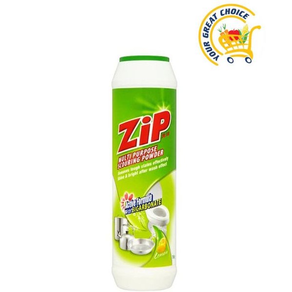 Zip Multi Purpose Scouring Powder Lemon 750g | Shopee Malaysia