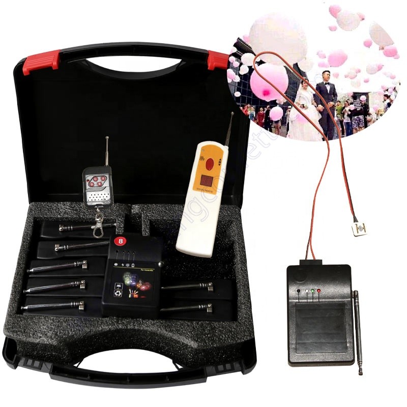 8 Channels 2 Wireless Remote Control Firing System Ground Exploding Balloon Kit | Shopee Malaysia