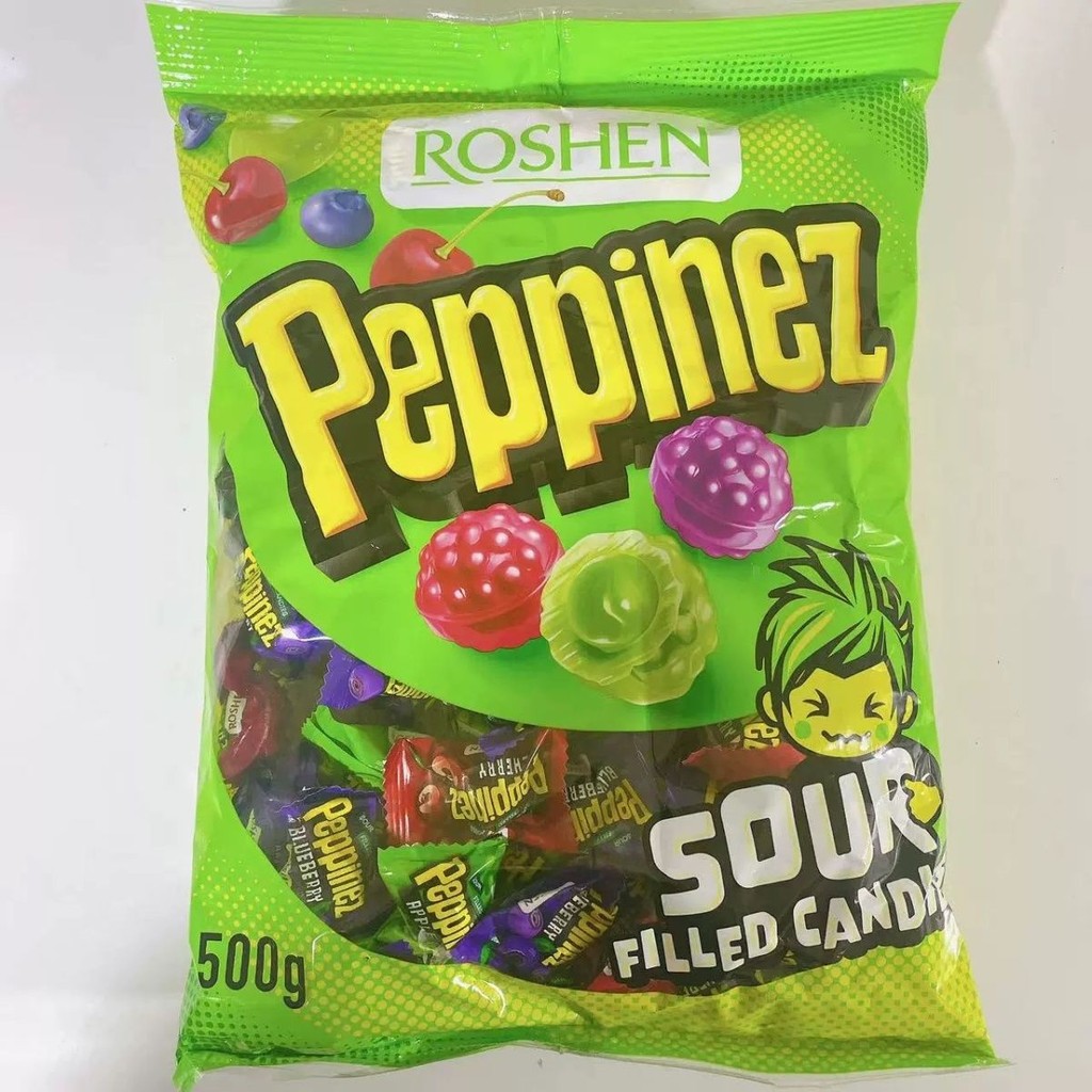 Ukraine Imported Rusheng Fruit Cola Bubble Small Sour Sour Popular ...