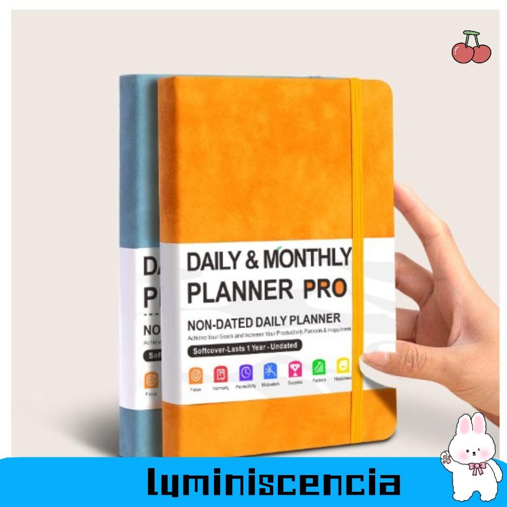 LUMINISCENCIA Daily Planner, Daily Calendar Daily Schedule Daily Work ...
