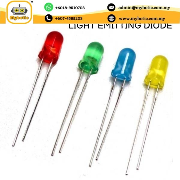 3mm LED Green/Red/Yellow/Super Bright Blue | Shopee Malaysia