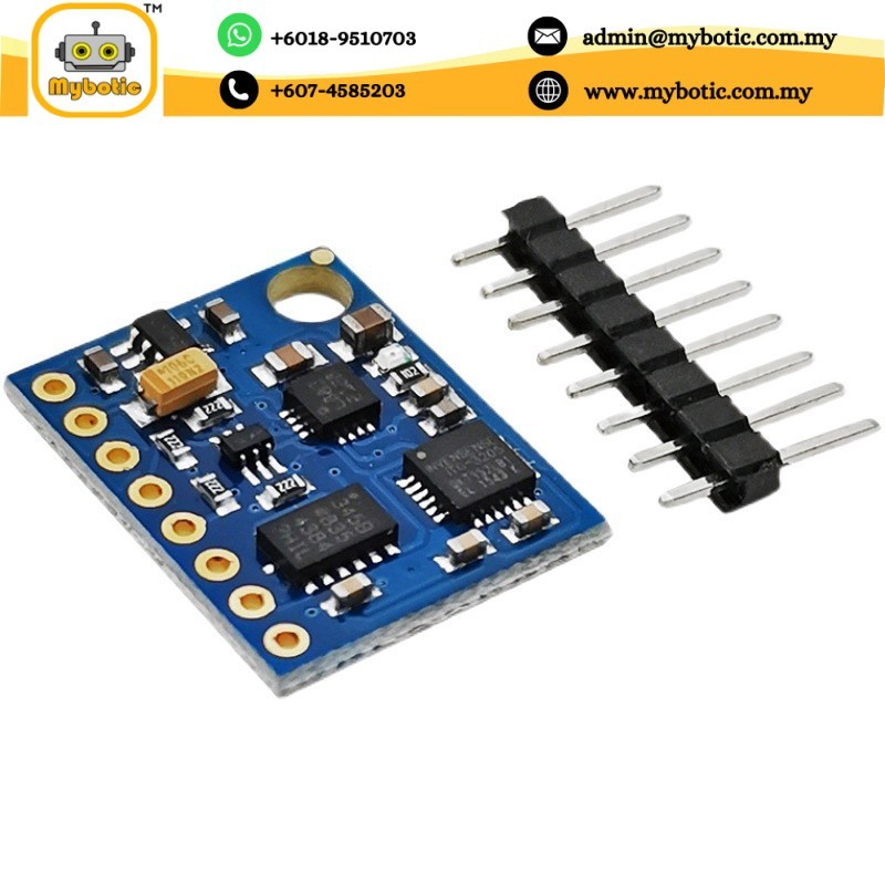 GY-85 9 Axis IMU 9DOF Sensor Module (3 Axis Acceleration, Gyroscope ...