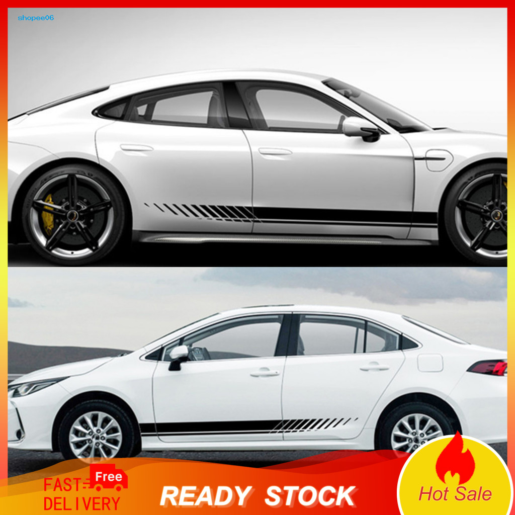 SDRU Pvc Car Decal Adhesive Car Sticker Universal Suv Car Side Body ...