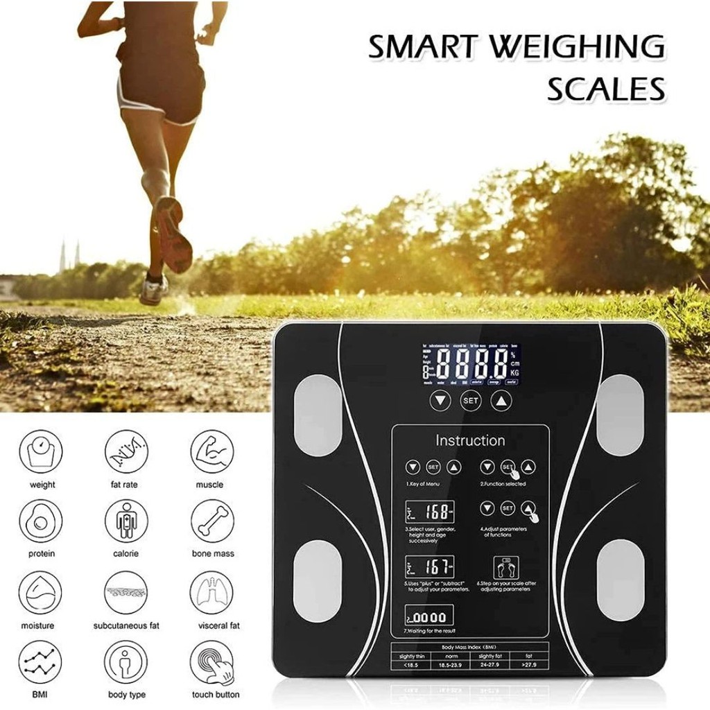 Smart Digital Scale High Accuracy Weight Scale Machine Bluetooth ...