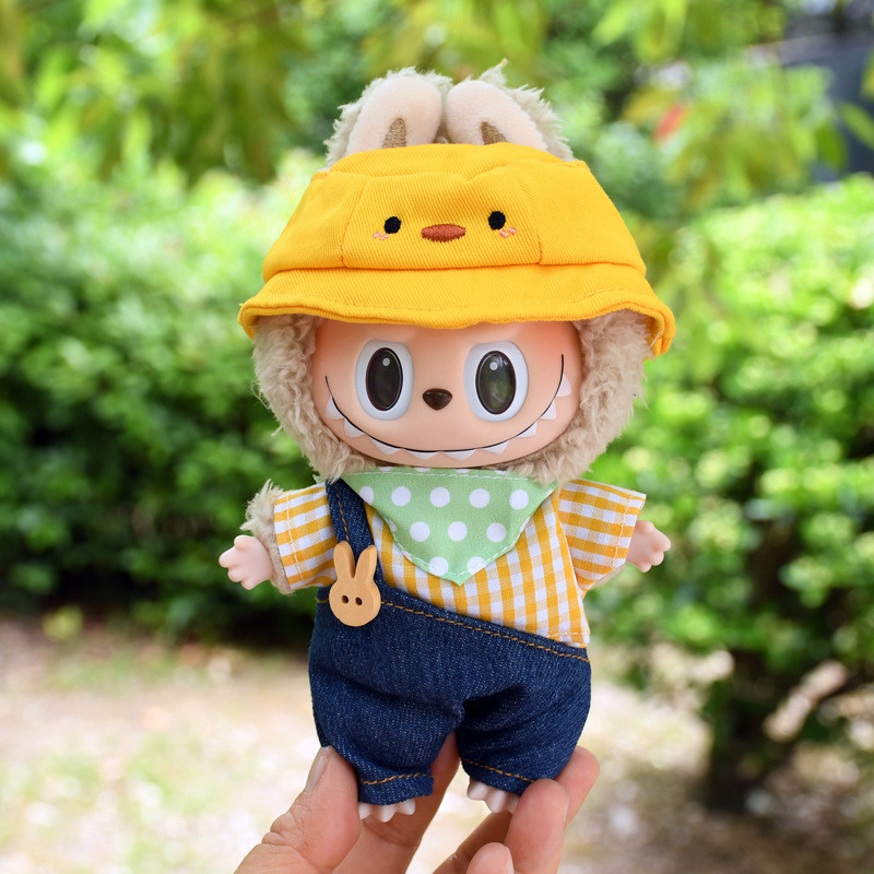 Labubu doll clothes labubu doll clothes 17cm Only clothes] 17cm Pendant ...