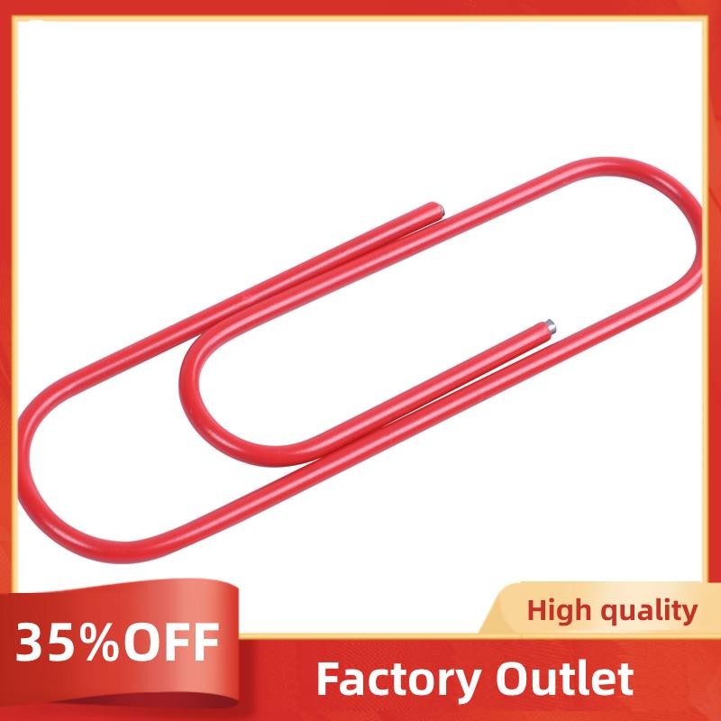 Super Large Paper Clips Vinyl Coated, 30 Pack 4 Inch Assorted Color ...