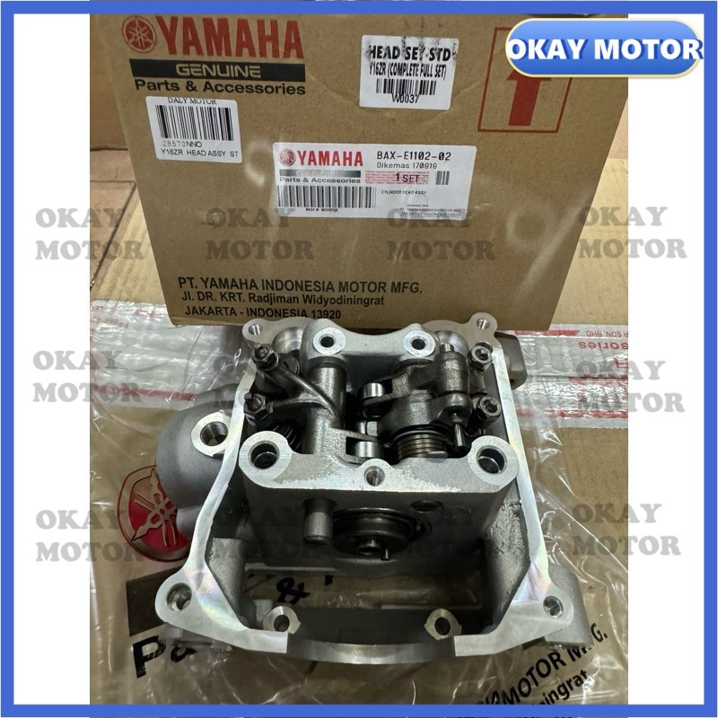 full set complete Original model valve cam Yamaha Cylinder Head Set ...