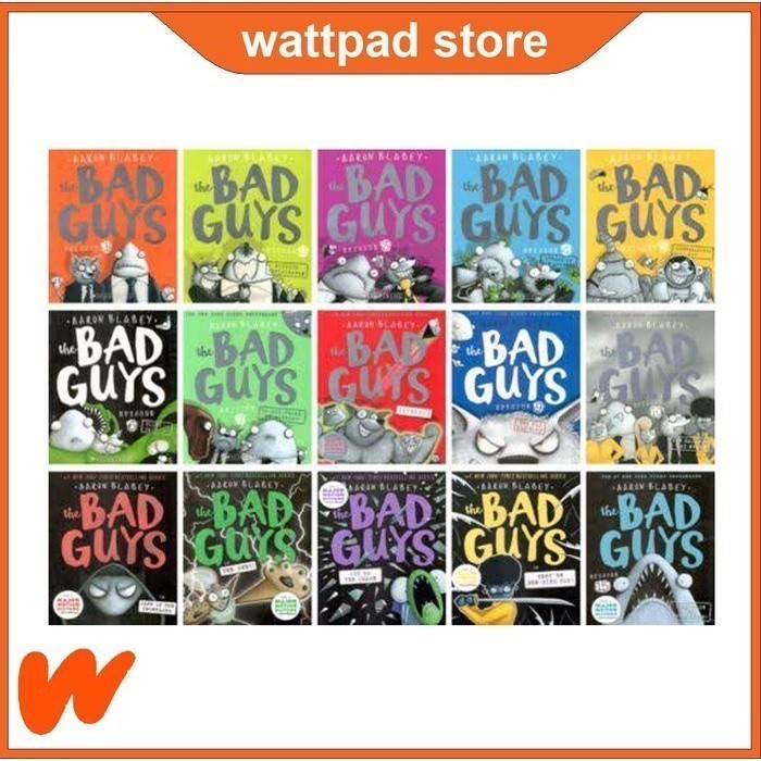 The Bad Guys Collection, 18 Books (English) | Shopee Malaysia