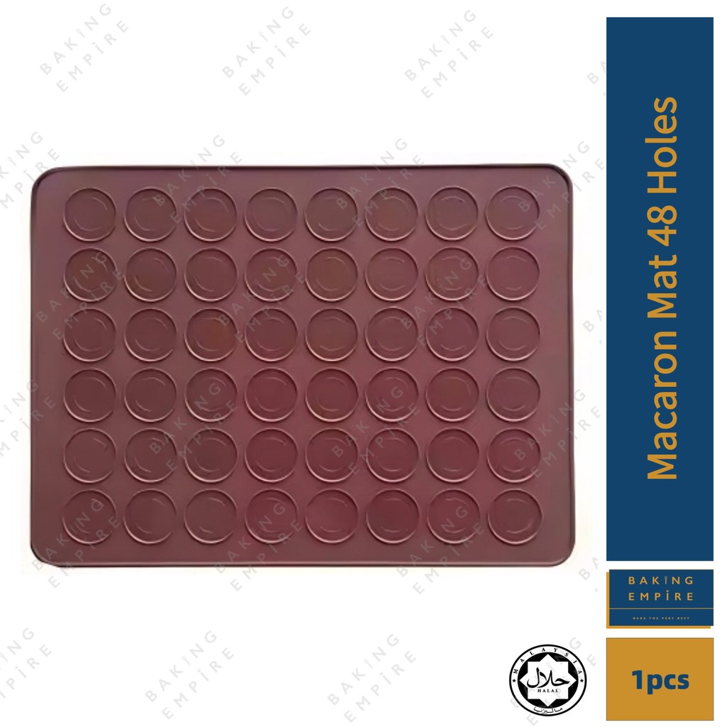 Macaron Mat 48 Holes/Silicone Baking Mat Macaroon | Shopee Malaysia