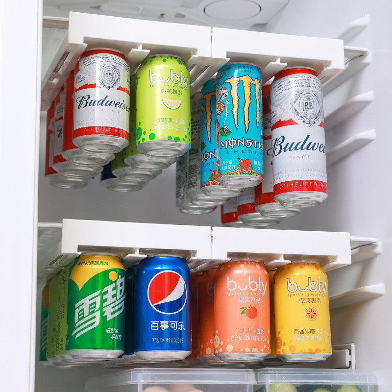 Refrigerator Slide Under Shelf Can Dispenser Hangings Drawer Storage ...