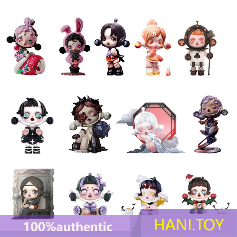 100% Authentic, POPMART SKULLPANDA Full Range Collection Collection ...