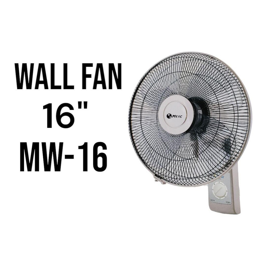 MERC WALL FAN 16 INCH 70W MW-16 KIPAS DINDING | Shopee Malaysia