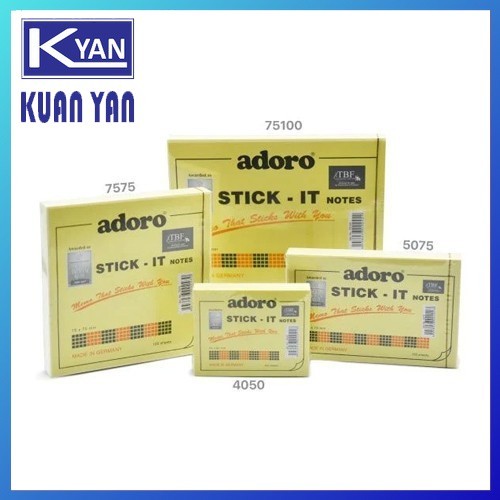 Sticky Note Paper Type | 2"x3" (5.1cm x 7.6cm) | 3"x3" (7.6cm x 7.6cm ...
