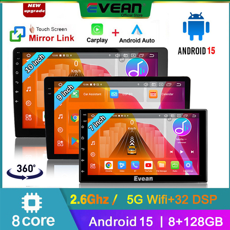 8 128g Android 15 Evean 360 Panorama Car Android Player Octa Core