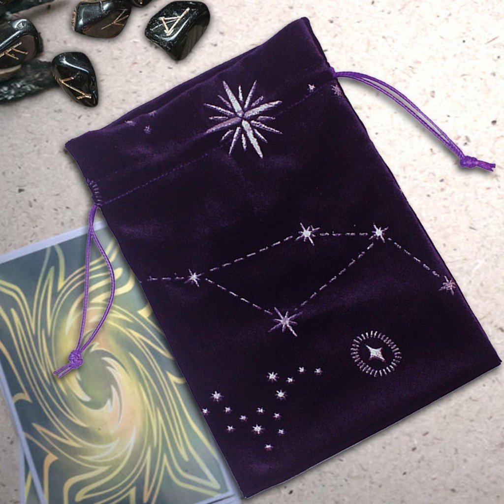 Tarot Bag Drawstring Tarot Bag Tarot Card Holder Bag Multi-functional ...