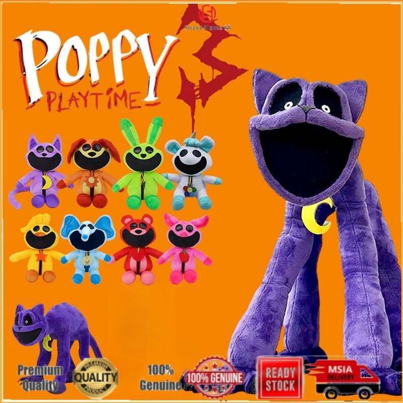 Plush Smiling Critters Plush Toy Poppy Playtime 3 Cat Nap Catnat ...