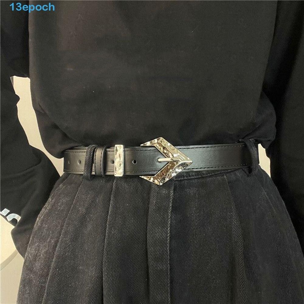 EPOCH Women Waist Belts Elegant Fashion Stylish Triangle Buckle Metal ...