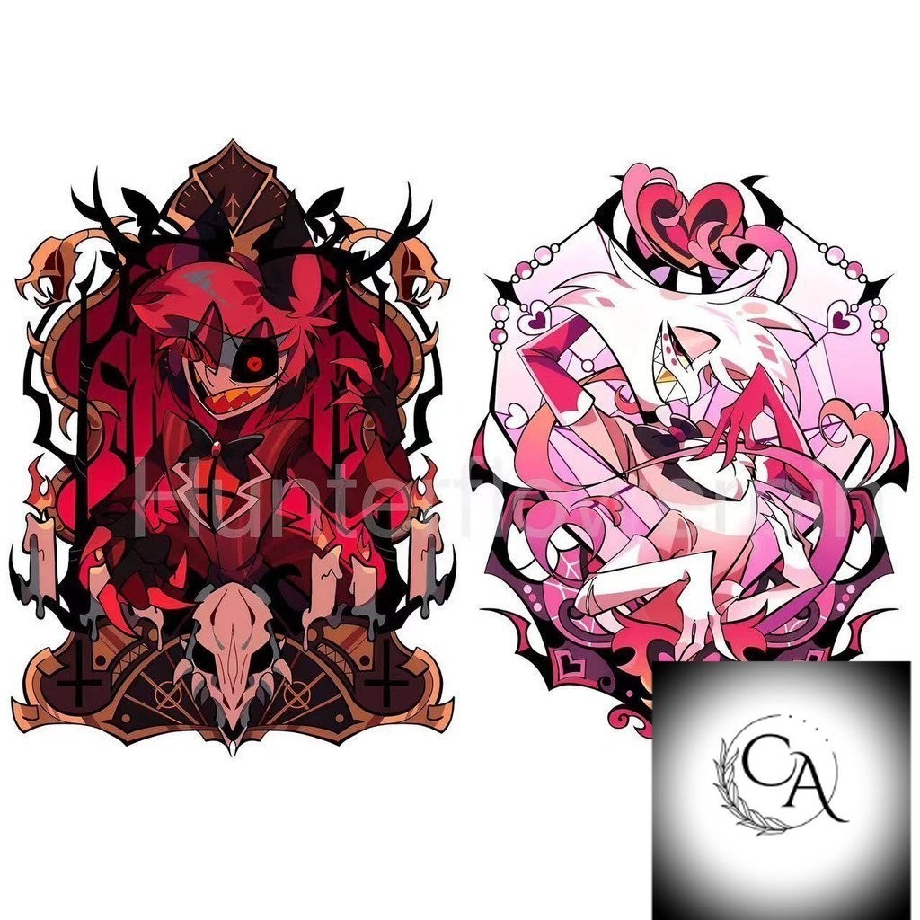 Hazbin Hotel Alastor Anime Around Acrylic KEYCHAIN Charlie Morningstar ...