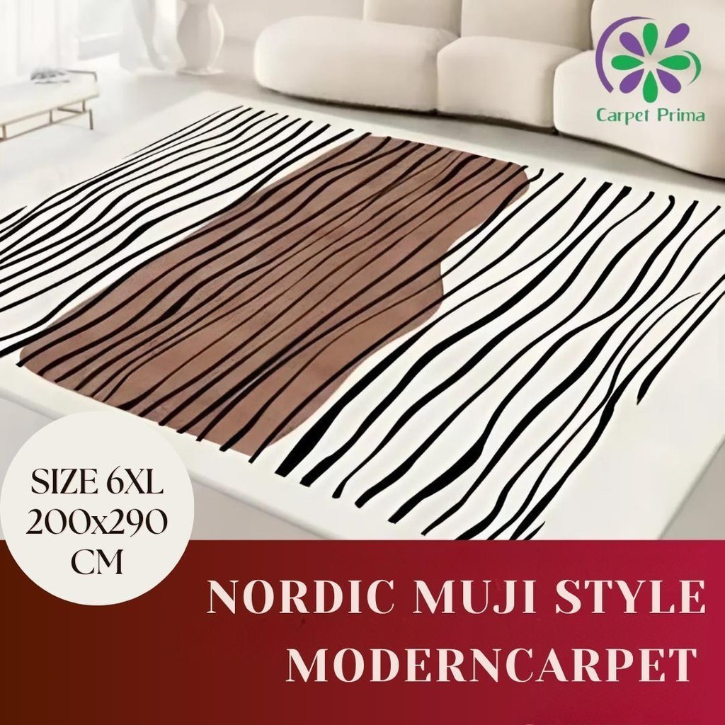 (NEW 6XL) 200CMX300CM New Design Nordic/ Muji/Scandinavian style carpet ...