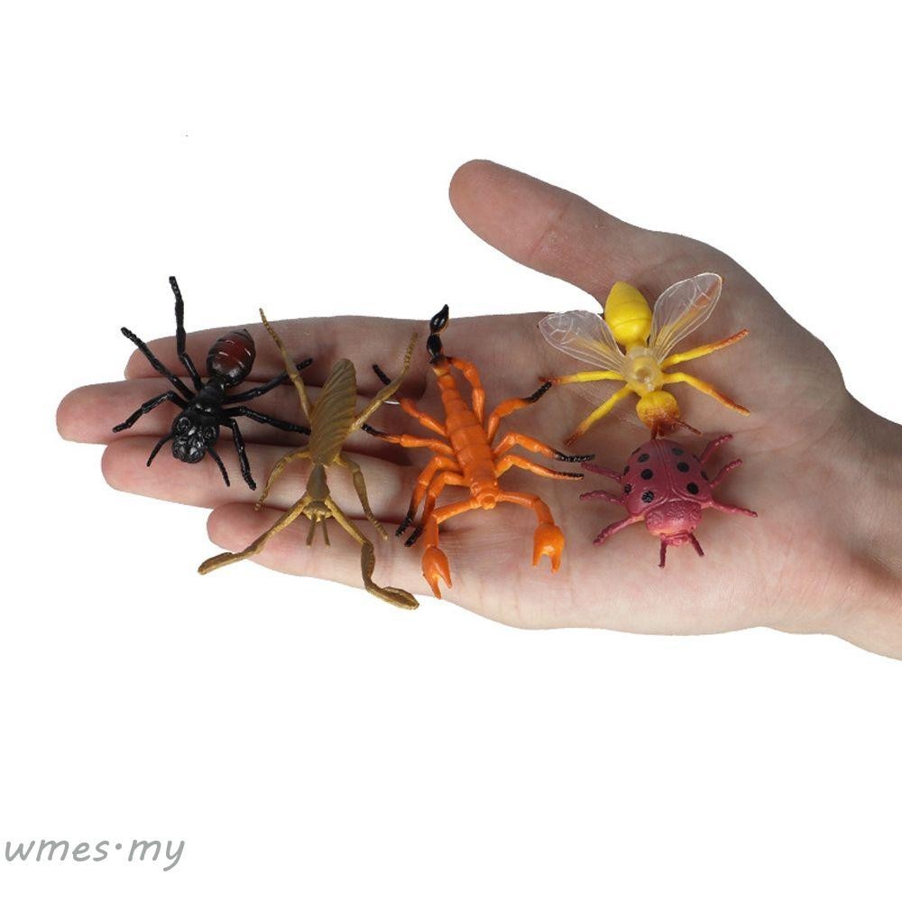 WMES1 Simulation Insect Kids Toy Educational Spider Figures Fake Insect ...