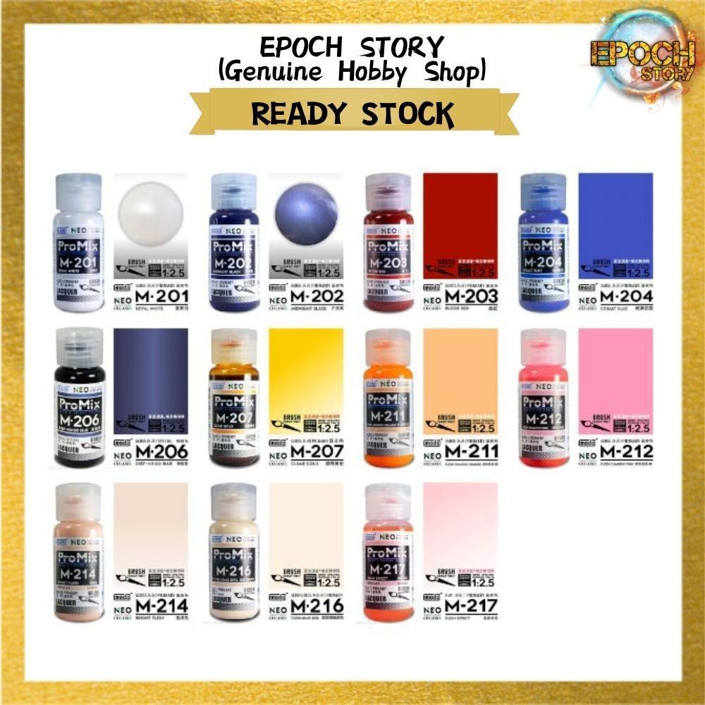MODO COLOR PAINT M-SERIES m201-217 (30ml) | Shopee Malaysia