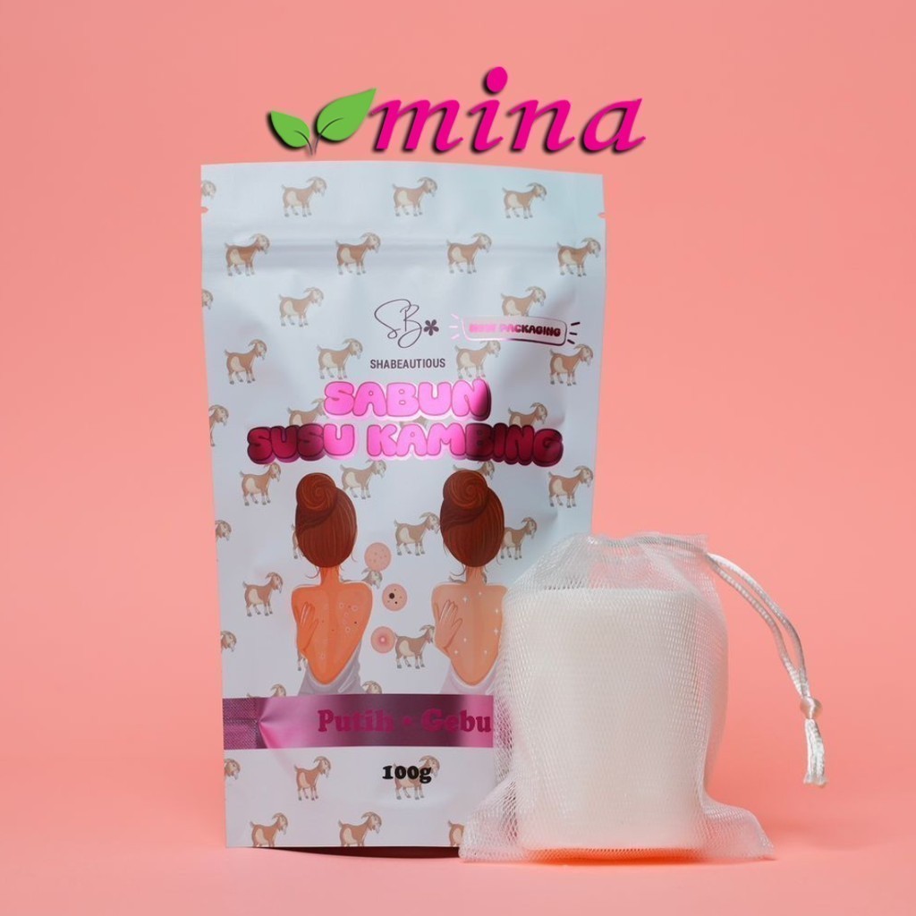 SHABEAUTIOUS Sabun Susu Kambing Original 100gm Putih Gebu Sabun Viral ...