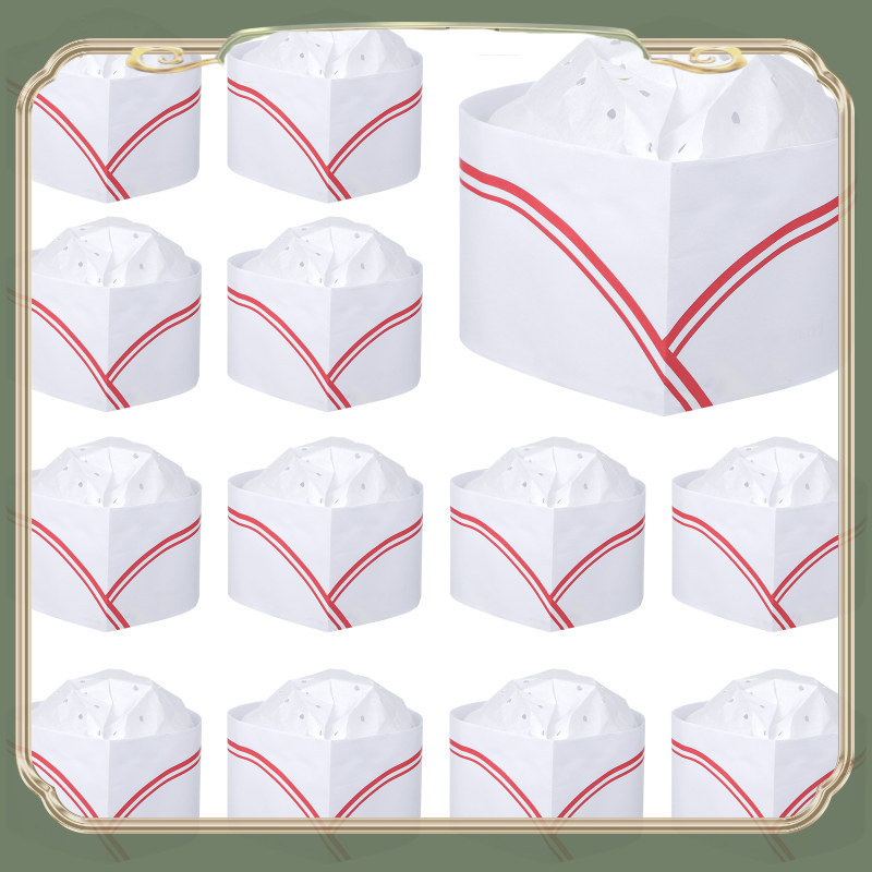 The Hat Men Chef Hats for Cooks Uniform Baking Aldult Paper Soda Kids ...