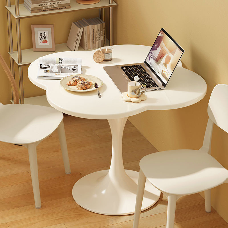Nordic modern simple light luxury round table home small apartment ...