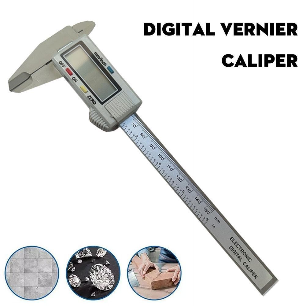 MAELOVE2 Digital Caliper 6 Inch Electronic Vernier Caliper Calliper ...