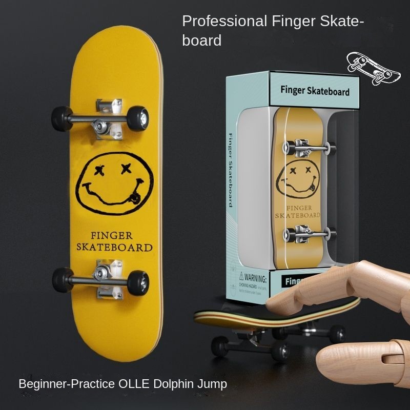 Spots good fashion toy Finger Skateboard Professional Edition Bearing ...